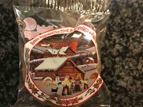 Zweifel Appenzeller Bärli Biberli Mini Kalorien Backwaren Fddb