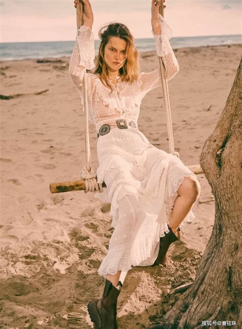 波兰超模凯西娅·斯图斯，夏季白色薄纱浪漫摄影 搜狐大视野 搜狐新闻