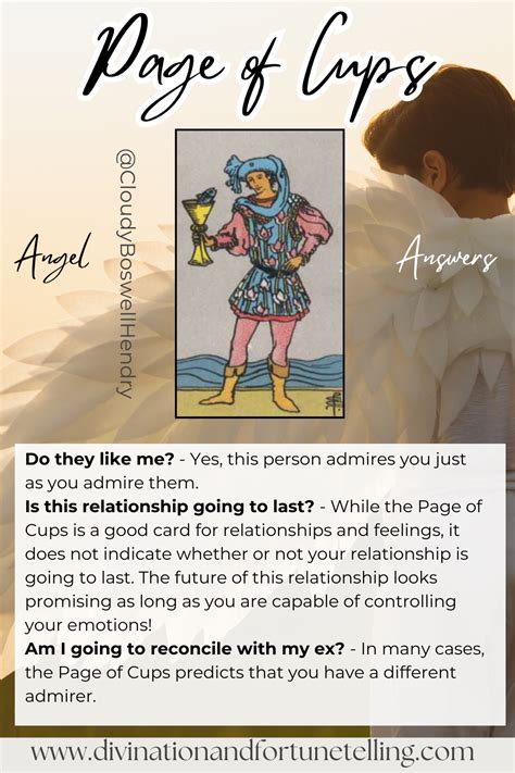 Future Tarot Meanings Page Of Cups — Lisa Boswell