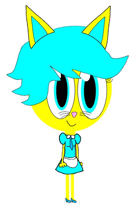 Yellow Cyan Kitty Cook By Katelynfan2002 On Deviantart