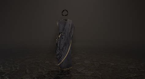 3d Model Roman Toga Vr Ar Low Poly Cgtrader