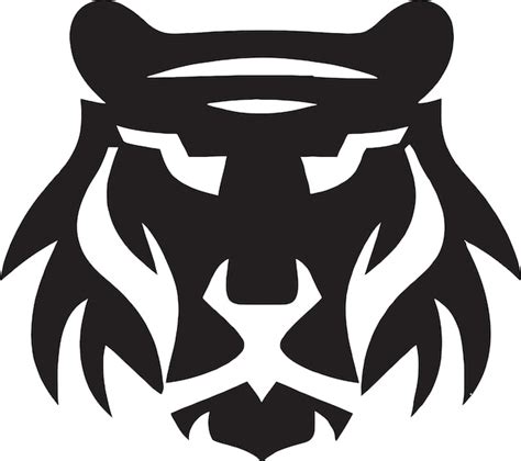 Premium Vector A Powerful And Dominant Presence A Tiger Icon For Your
