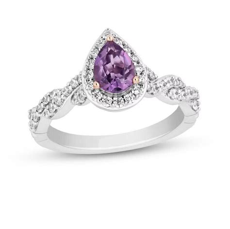 Disneys Tangled Rapunzel Crown Ring Amethyst Ring Magic Sunflower