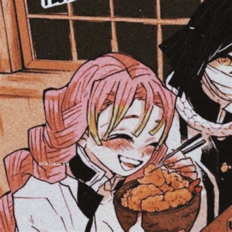 Mitsuri E Obanai — Metadinha Mangá Anime Talk To Me Slayer