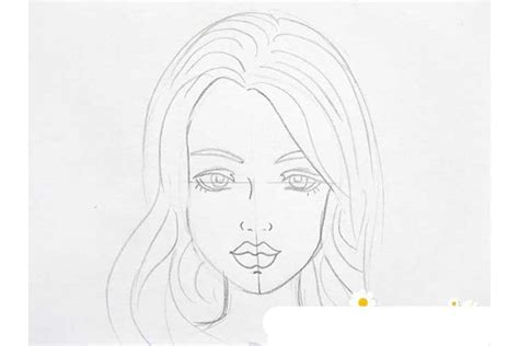 How To Draw A Face Girl Realistic Cute And Easy