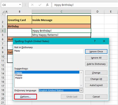 Check For Spelling In Excel Word и Excel помощь в работе с программами