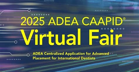 2025 Adea Caapid Virtual Fair Tue Nov 18th 2025 3 00 Pm American