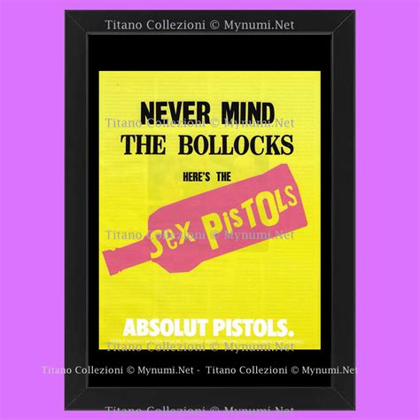 Anos 00 Anuncio Original Absolute Vodka Never Mind The Bollocks