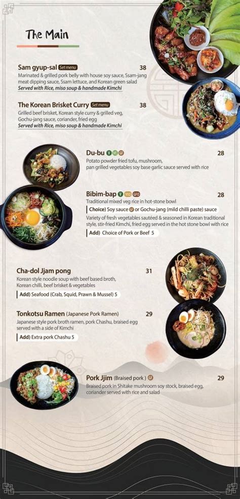 Menu At Bobcha Restaurant Vasse