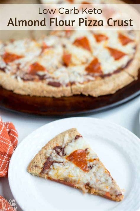 Best Almond Flour Pizza Crust Recipe Low Carb Keto Low Carb Yum