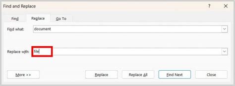 How To Find And Replace Text In Microsoft Word