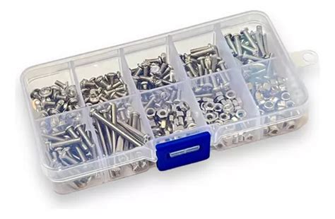 Kit De Tornillos De Cruz Y Tuercas M3 Diámetro 3mm 330pzs Mercadolibre