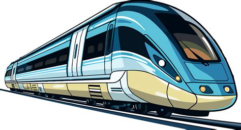 Ai Generated Cute Maglev In Cartoon Style 37762132 Png