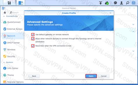 Synology Nas Openvpn Setup Strongvpn