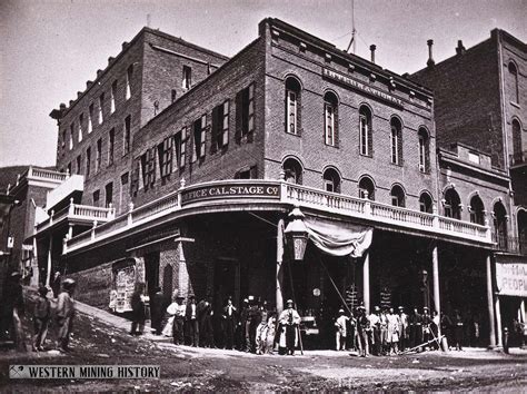 This Ca 1866 Image Shows The Western Mining History Facebook