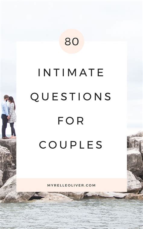 80 Intimate Questions For Couples Intimate Questions For Couples