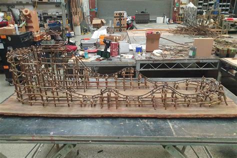 Popsicle Stick Roller Coaster