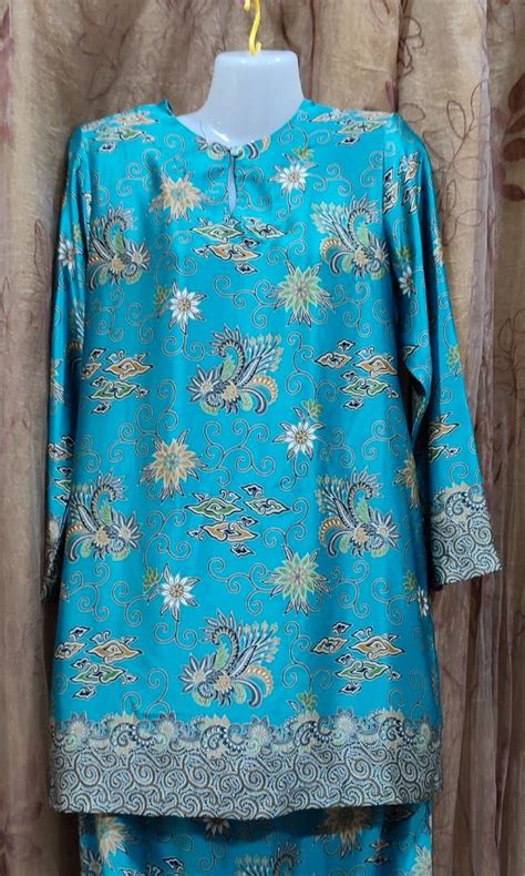 Baju Kurung Moden Corak Batik Womens Fashion Muslimah Fashion Baju