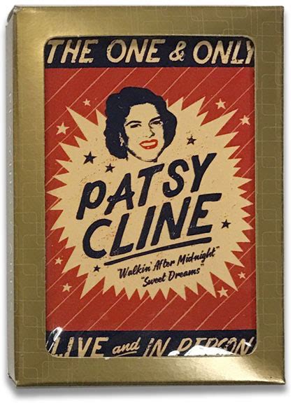 Patsy Cline Retro Playing Cards