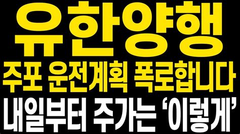 유한양행 주가전망 다시금 신고가 경신하며 추가수익 달성했습니다 축하드립니다 다만 아직 축배를 들기엔 이릅니다 현 주가 상황과