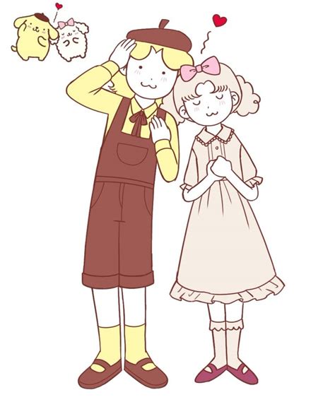 Pompom And Macaroon In 2025 Cute Drawings Sanrio Hello Kitty