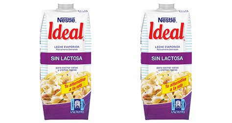 Leche Evaporada Sin Lactosa Para Sustituir De Forma Saludable A La Nata