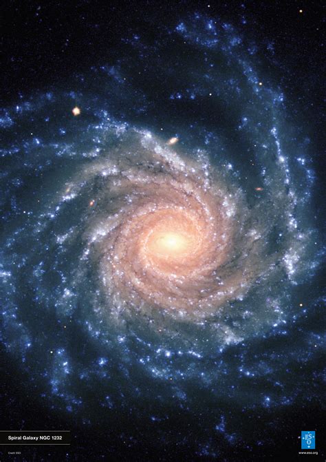 Poster Spiral Galaxy Ngc 1232 Eso España