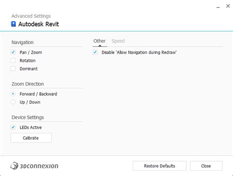 Other Options Autodesk Revit 3dconnexion At