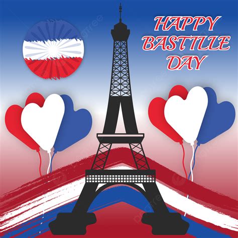 Bastille 하루와 에펠 탑 화려한 배경입니다 파리 휴일 세상에 알리다 배경 일러스트 및 사진 무료 다운로드 Pngtree