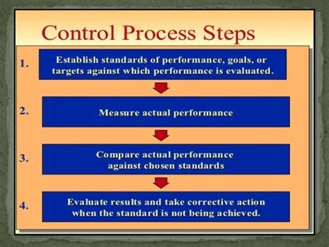 Controlling Management Functions Organisation Structure And Process