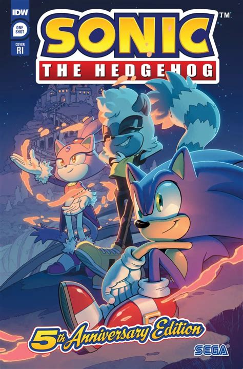 Idw Celebrates A Way Past Cool With Sonic The Hedgehog 1 Fifth Anniversary Edition • Aipt
