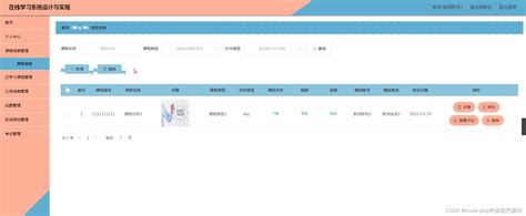 springboot java php node python在线学习系统设计与实现【计算机毕设】 csdn博客
