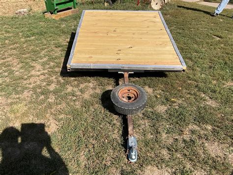 Shop Built 6 Flatbed Trailer Bigiron Auctions