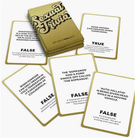 Game Sexual Trivia 19 98