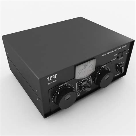 High Power Tuner Amateur Radio 3d Model By Plutonius3d