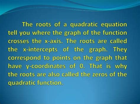 Finding Zeros Of A Quadratic Function