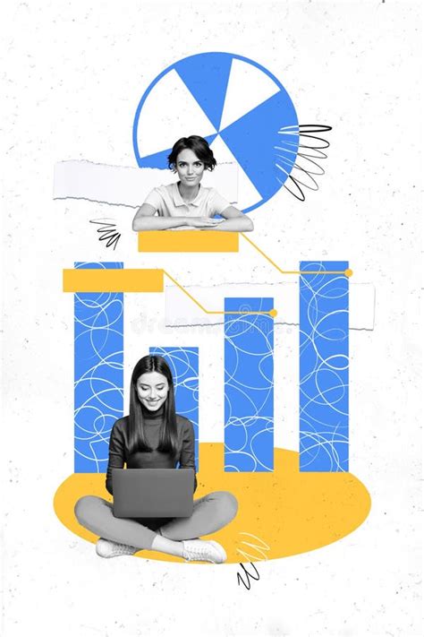 Composite Collage Image Of Teamwork Trader Businesswoman Data Analysis