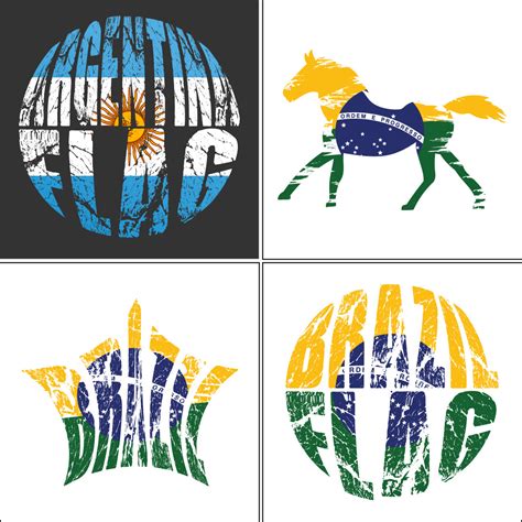 5 Flag Design Vector Template Bundle Masterbundles