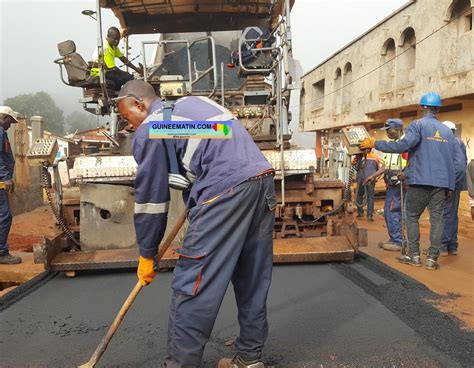 Voirie Urbaine De Dalaba Les Autorités Lancent Les Travaux De Bitumage Confiés à Guicopres
