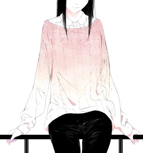 Safebooru 1girl Arm Support Black Hair Head Out Of Frame Highres Long