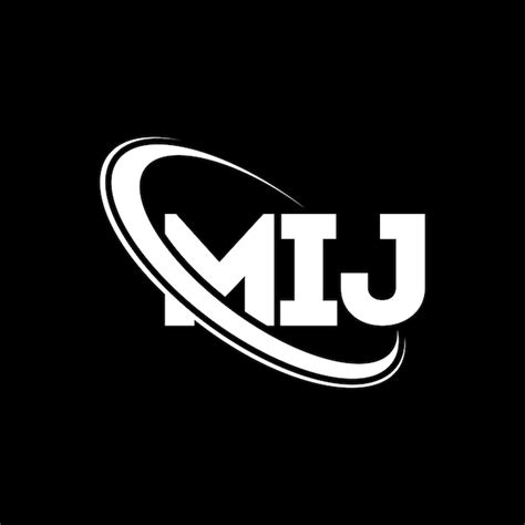 Mij Monogram Logo Vectors And Illustrations For Free Download