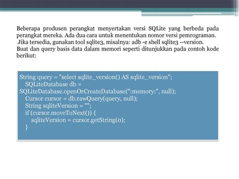Andoid Database Sqlite Ppt Download