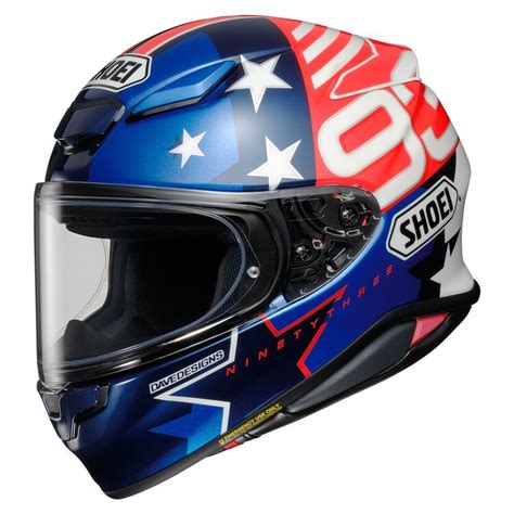 Shoei Rf 1400 Marquez American Spirit Helmet Cycle Gear