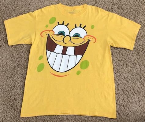 Nickelodeon Spongebob Squarepants Big Face Toothy Yel… Gem