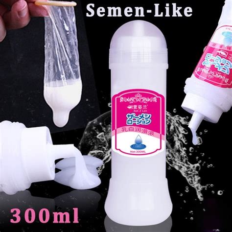 Sperm Lubricant Unscented Cum Realistic Semen Lube Couple Water Based
