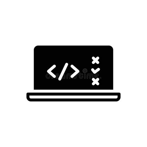 Black Solid Icon For Boolean Algebra And Sign Stock Vector Illustration Of Booleanboolean