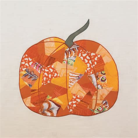 Free Pumpkin Applique Pattern