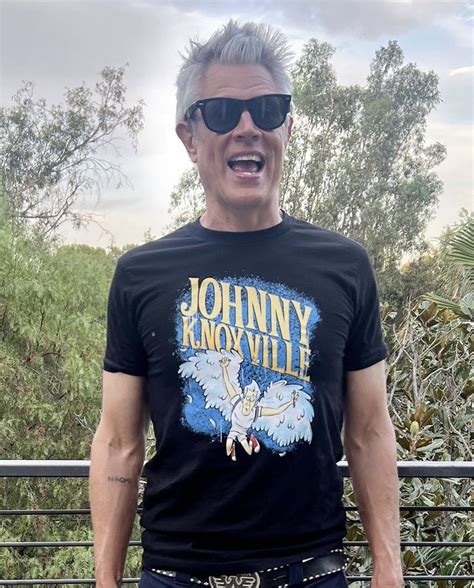 Johnny Knoxville X Ed Vill Jackass T Shirt Promo Stev Gem