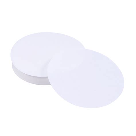 200pcs 18cm Diameter Filter Paper Premium Medium Flow Rate Qualitative Filter Paper For School