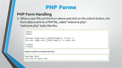 php loops and php forms pdf